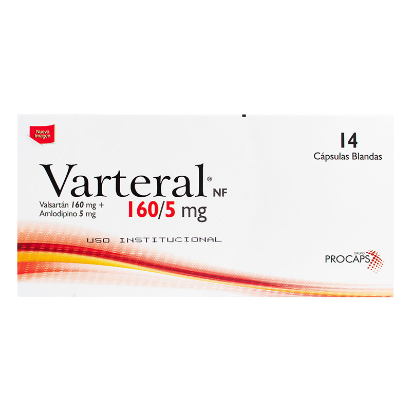 Varteral 160/5 Mg 14 C?psulas Blandas – Droguerías Eldorado
