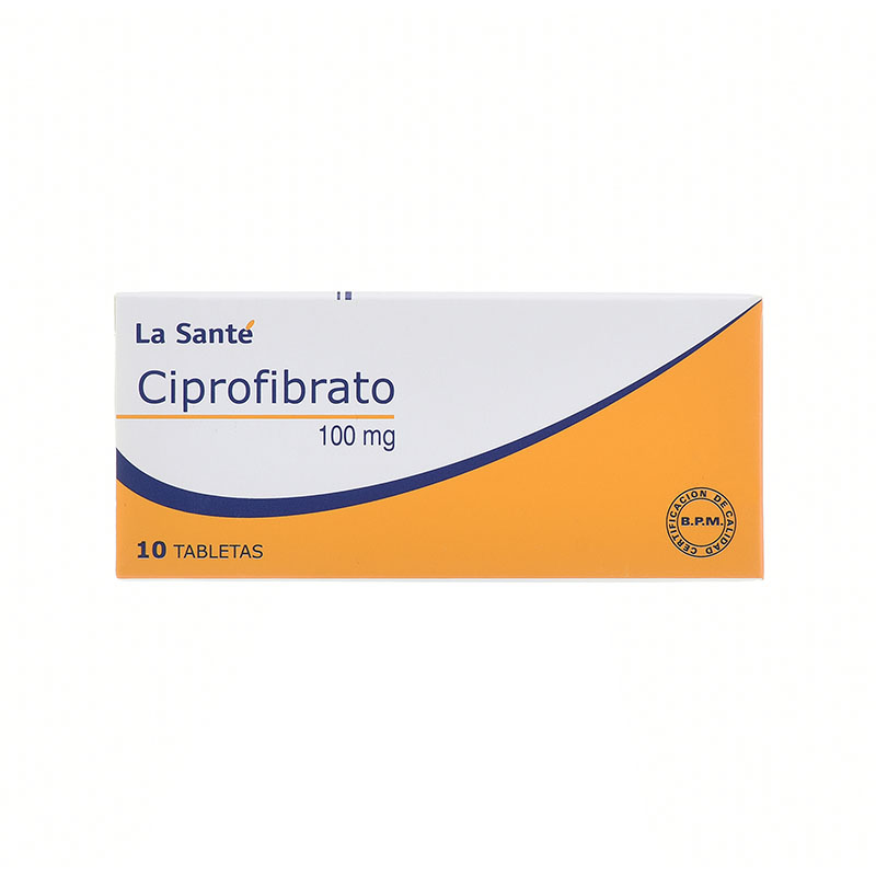 CIPROFIBRATO 100 MG 10 TBS LS (P)8640 – Droguerías Eldorado