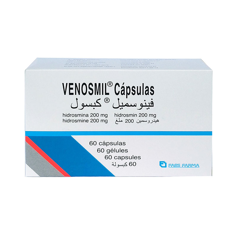 Venosmil 200 Mg 60 C?psulas (A) – Droguerías Eldorado