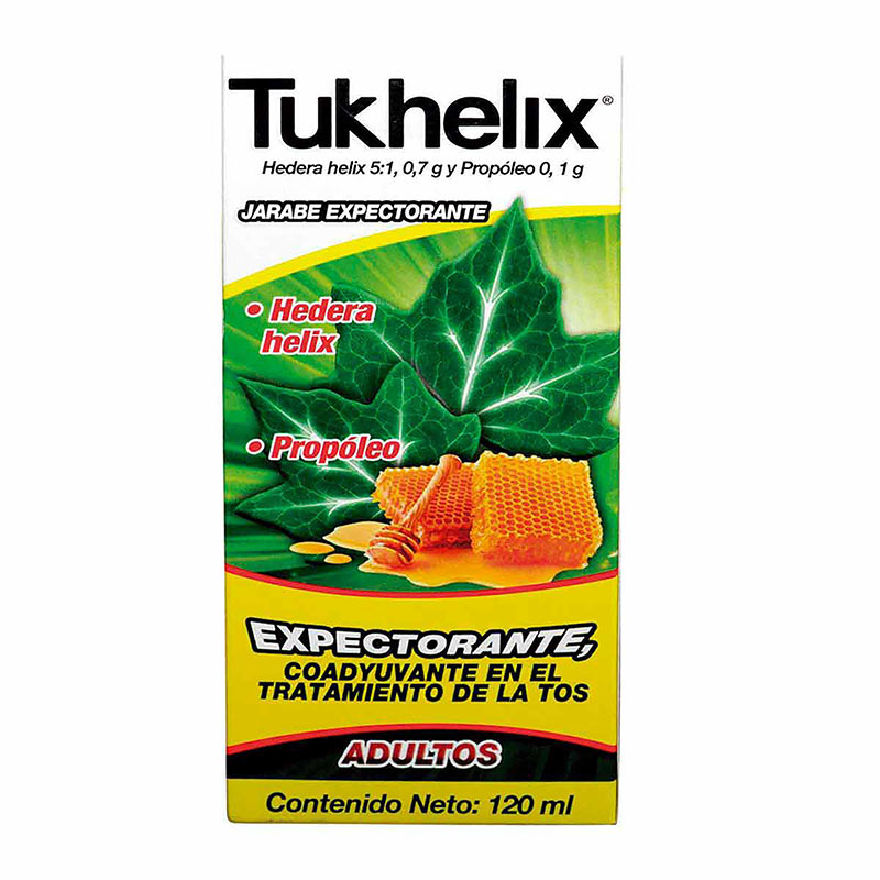 TUKHELIX EXPECTORANTE 120 ML(SF) – Droguerías Eldorado
