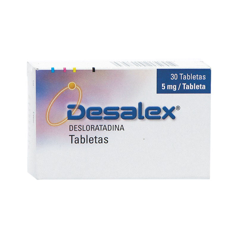 Desalex 5 Mg 30 Tabletas (A) – Droguerías Eldorado