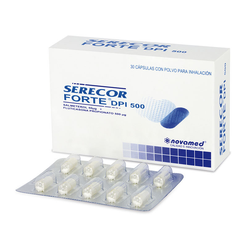 SERECOR FORTE DPI 500 30 CAP.INH(P)64410 – Droguerías Eldorado