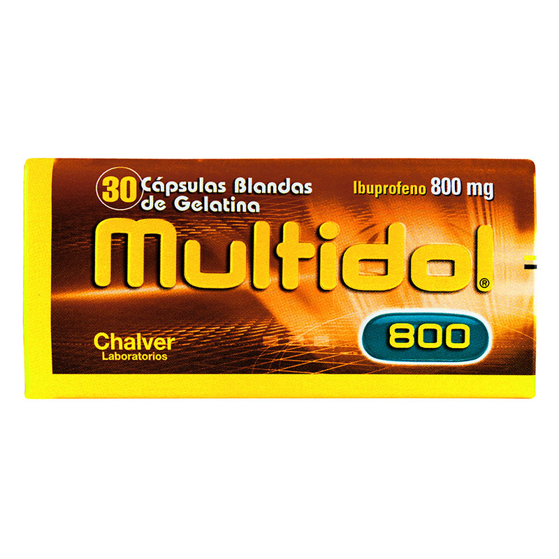 Multidol 800 Mg 30 C?psulas Blandas Gelatinosas – Droguerías Eldorado