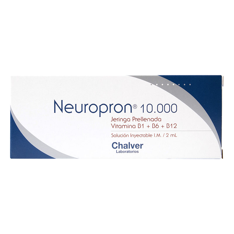 Neuropron 10.000 Soluci?n Inyectable 2 Ml 3 Uds(3%+) – Droguerías Eldorado